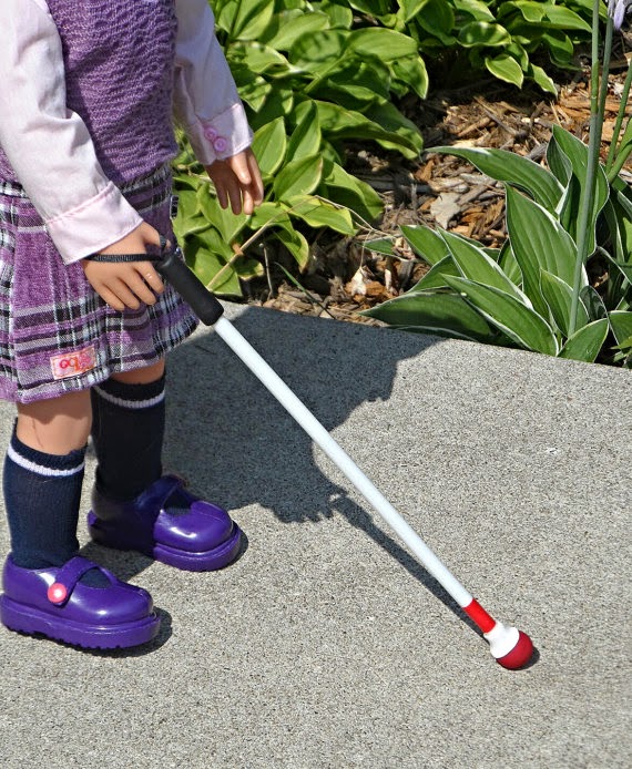 the independent little bee...: Our Girl Just Got a White Cane!