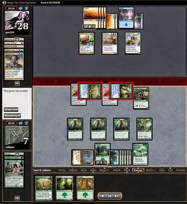 Magic the Gathering Adventures: [Standard] Green Devotion Version 2