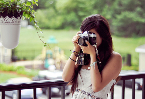 Camera Girl Photography Life Time Photography