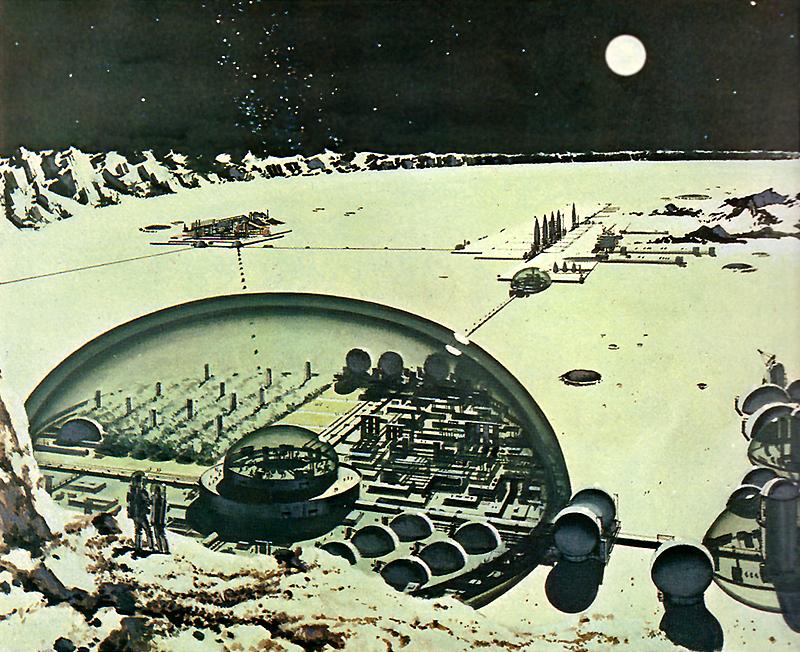 EXONAUTS!: Moon Base Adventures: Cutaways and Illustrations