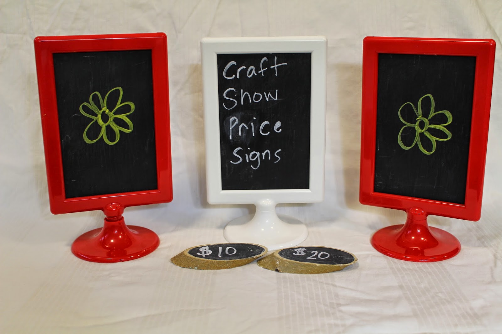 Spare Pockets of Time: Craft Show Price Signs