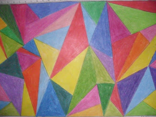 SJBartística2012: TRABAJOS SOBRE EL PLANO A COLOR