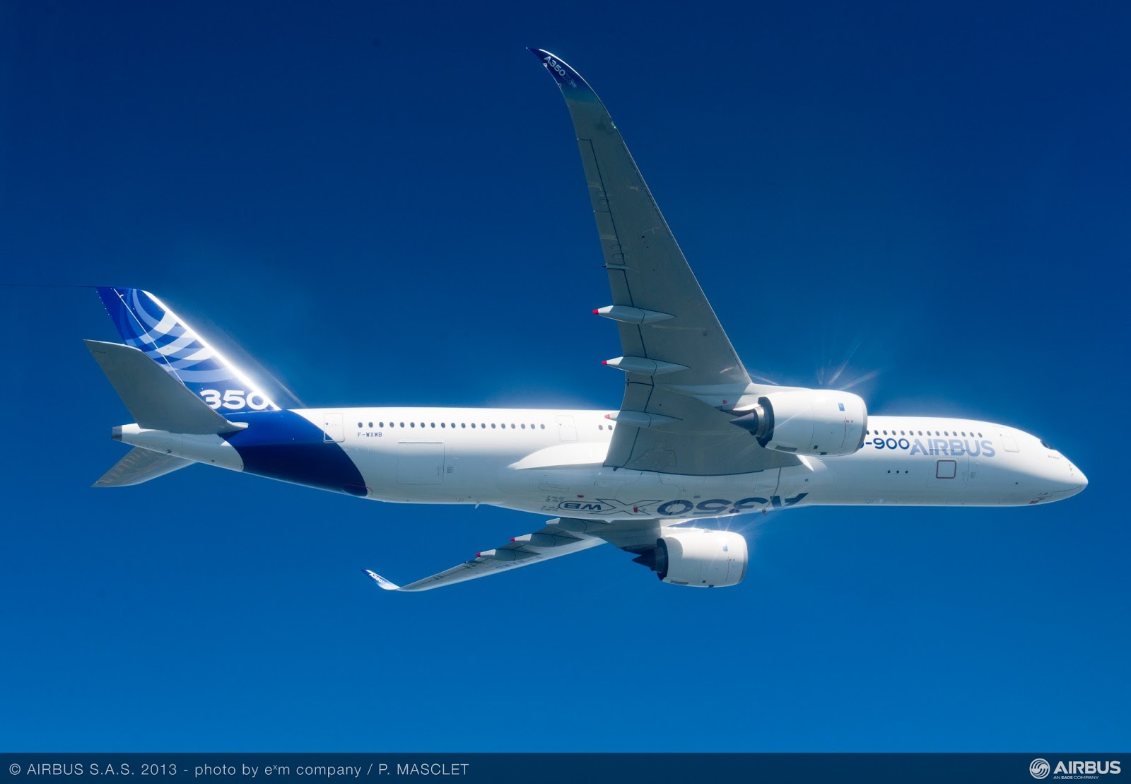 The Sky is Our Home: The New Airbus A350 goes up in the Sky for the ...