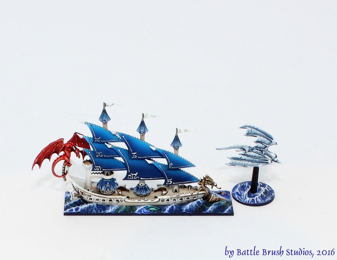 Battle Brush Studios: Showcase: Dreadfleet Seadrake