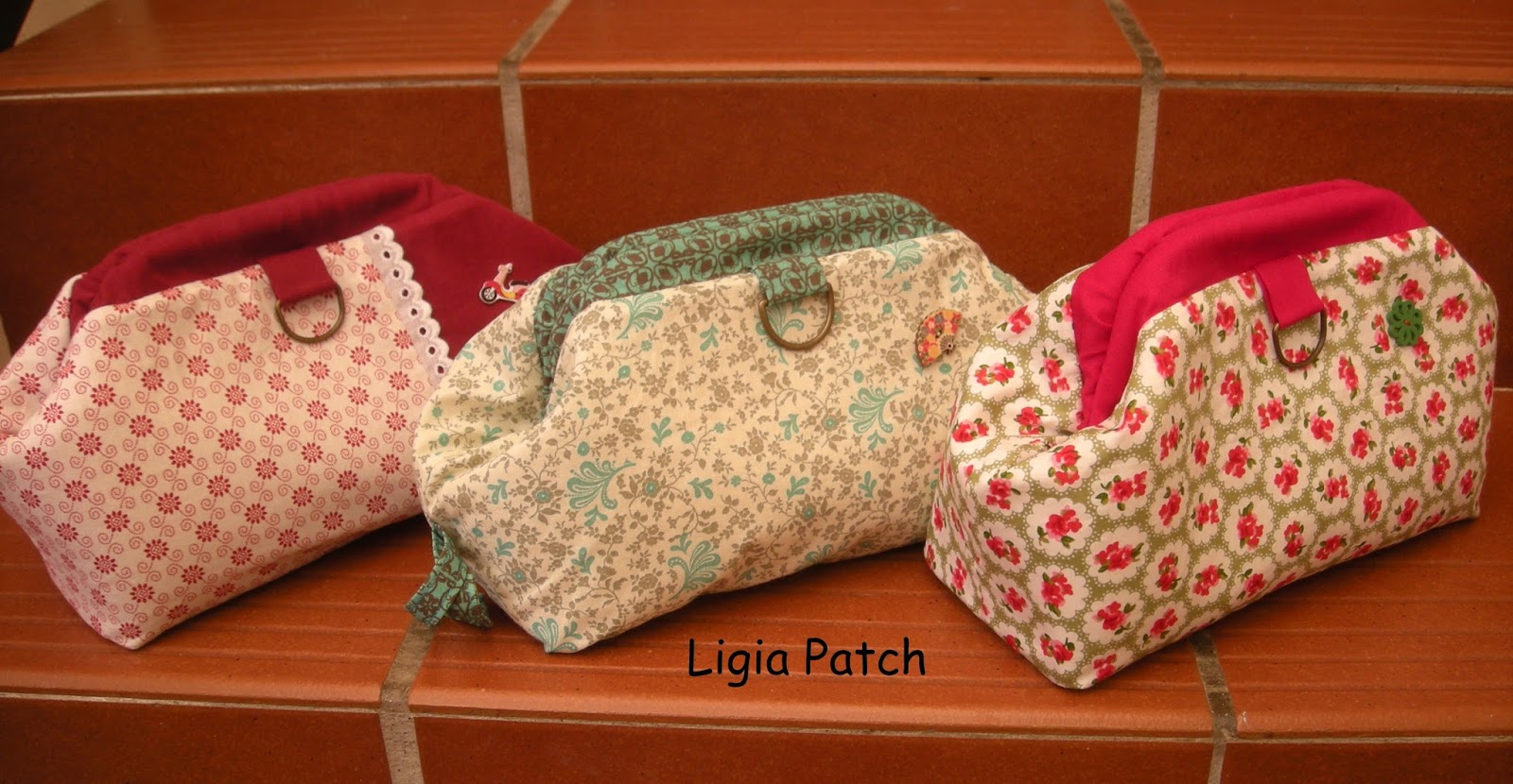 Ligia Patch: NECESERES CON BOQUILLA TUBULAR