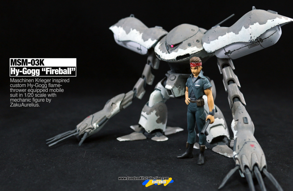 Custom Build: HGUC 1/144 Hygogg 'Fireball'