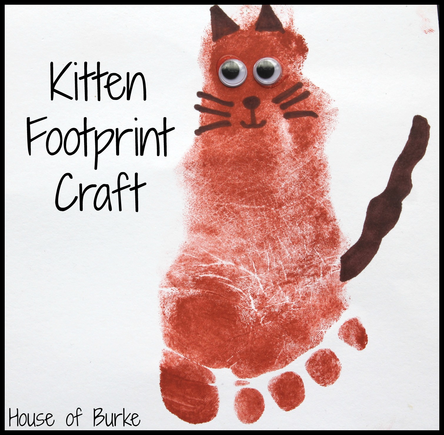House of Burke: Pet Print Crafts