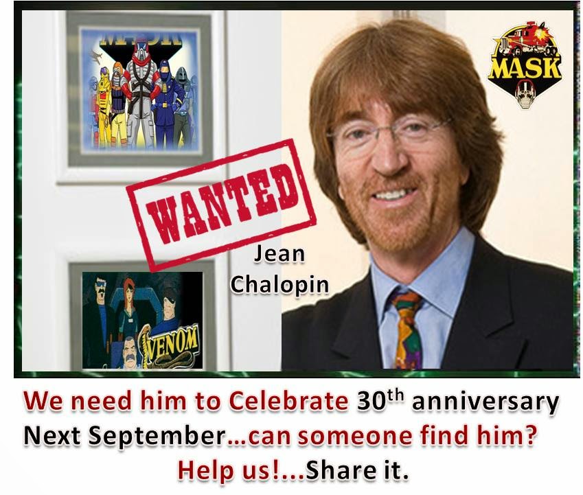 M.A.S.K. Comics: Wanted - Jean Chalopin - M.A.S.K.'s 30th Anniversary