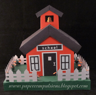 Paper Compulsions: School house box