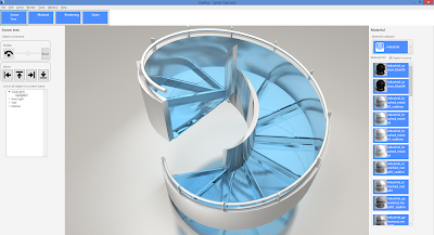 Revit Add-Ons: OneRay-ST Spiral Stairs