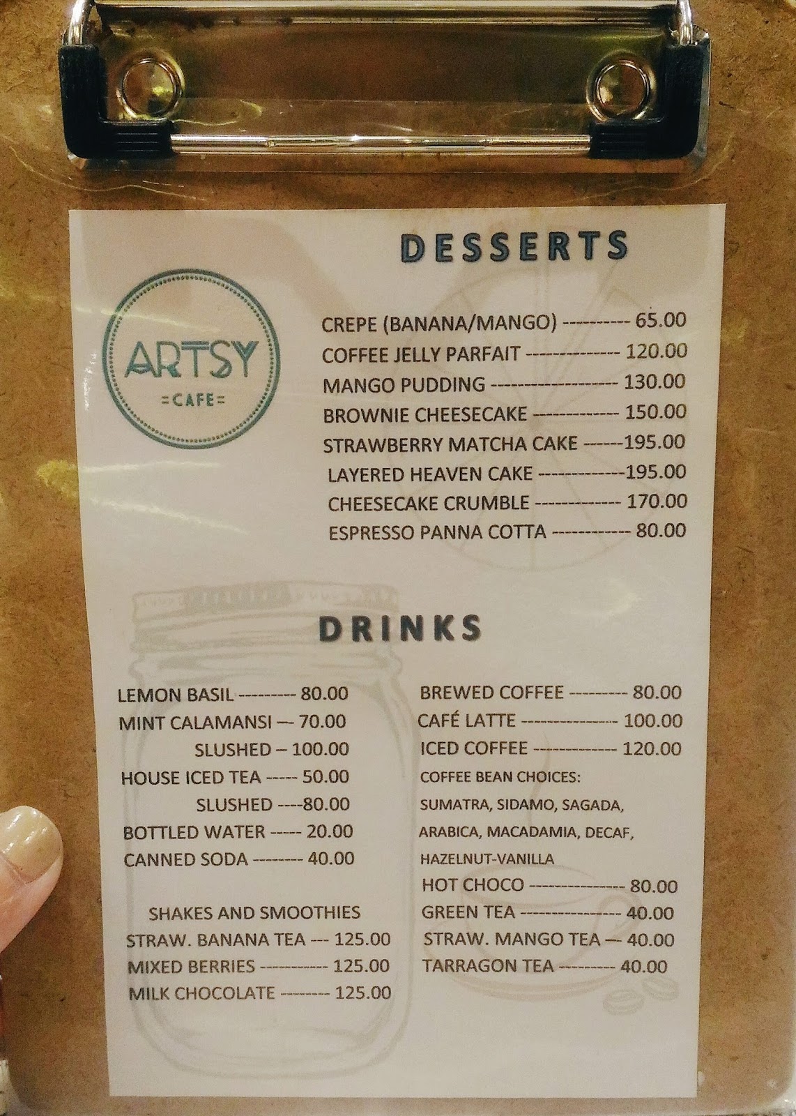 Lucky Citrine: Artsy Cafe, Panay Avenue