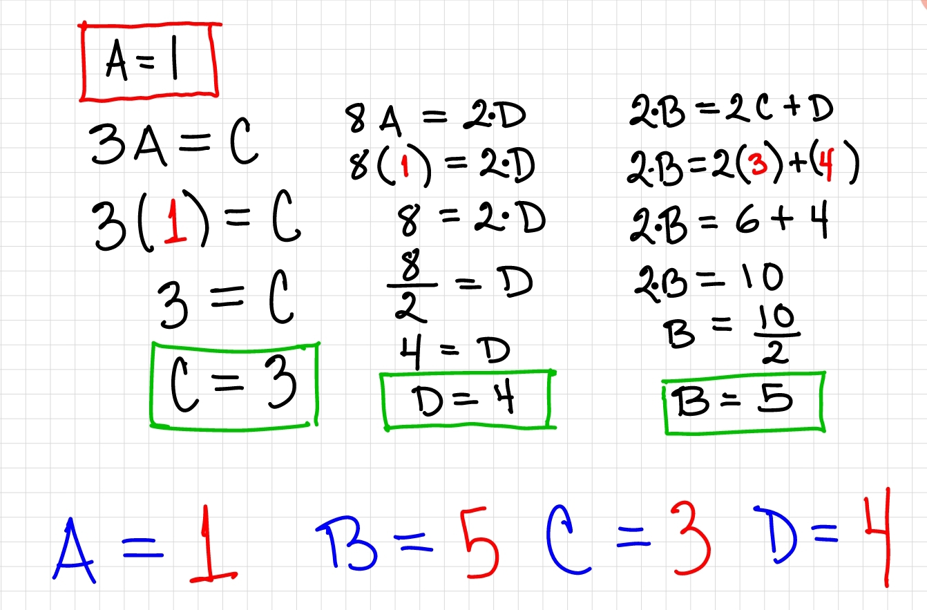 Balanceando C3H8+O2 --> CO2 +H2O By MÉTODO ALGEBRAICO