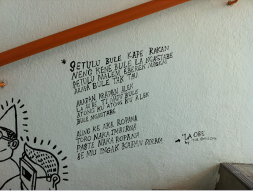 .: Swallows 'La Obe' Decks The Wall Of 8@Q