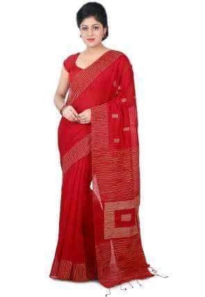 Silk cotton sarees with box design sarees