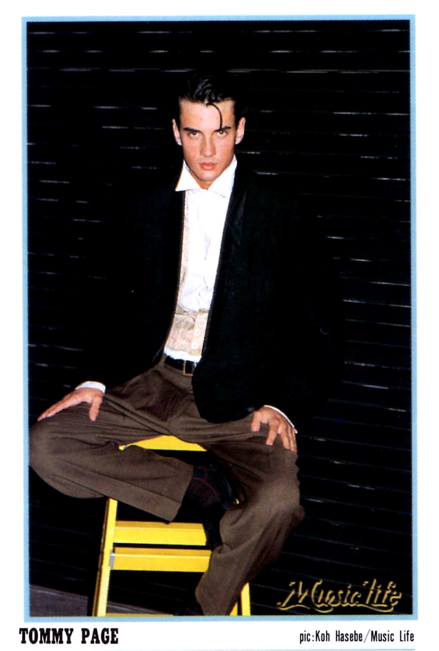 Lansure's Music Paraphernalia: TOMMY PAGE | Press Kits | Pin-Ups ...