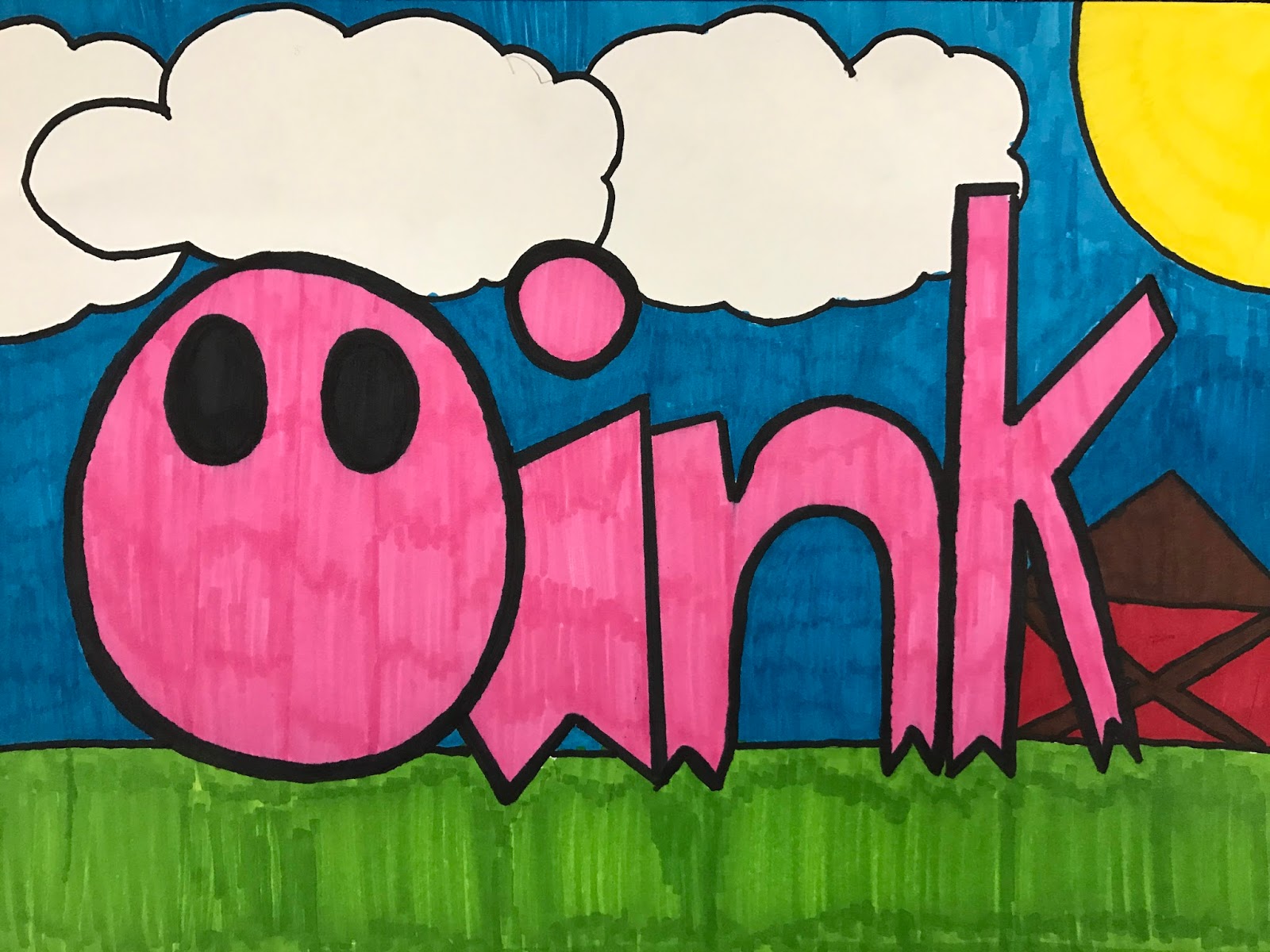 Mrs. Wille's Art Room: 6th grade Onomatopoeia drawings