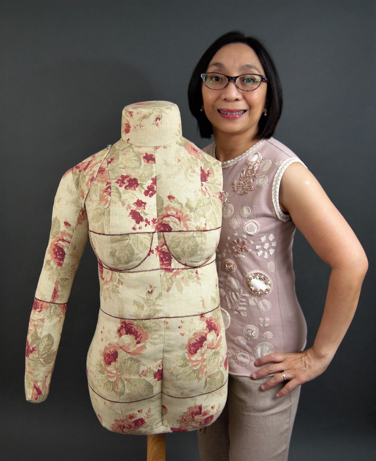 Finished Seams: Meet Violet, My Newest Sewing "Body" (Bootstrap Fashion ...
