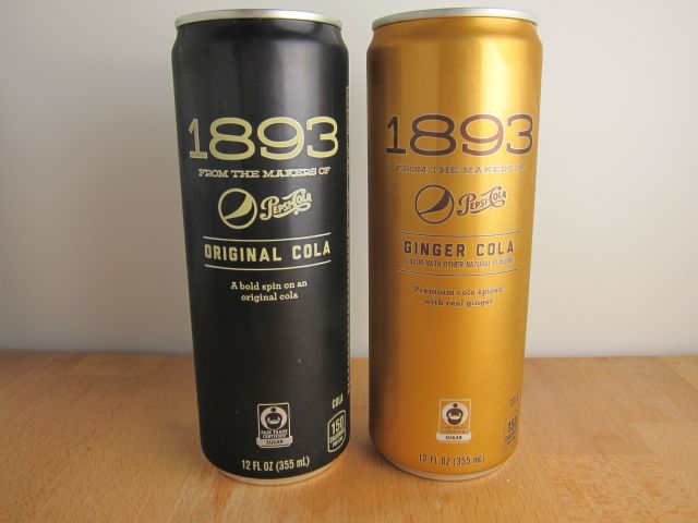 Review: 1893 Original and Ginger Cola from Pepsi