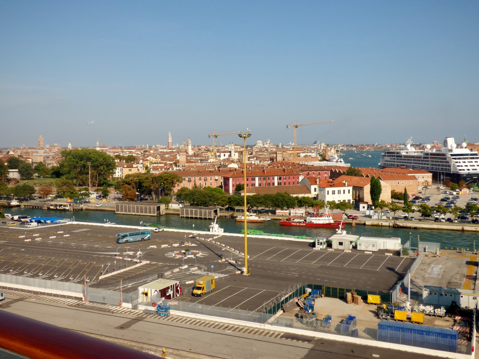 Viajar e descobrir: Itália - Veneza - Porto Marítimo de Veneza