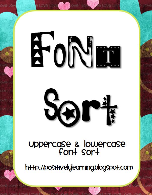 Simply Centers: Font Sort!
