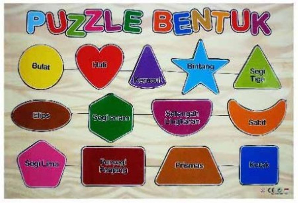 AKTIVITI PUZZLE BENTUK