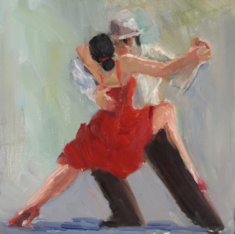 Connie Chadwell's Hackberry Street Studio: More Hot Tango - original ...