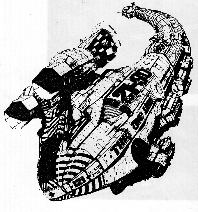 Alien Explorations: Alien: Chris Foss inspiration for the Nostromo