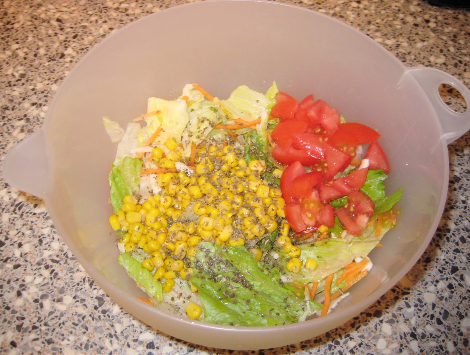The Flaming Potato: Spring Salad - Recipe