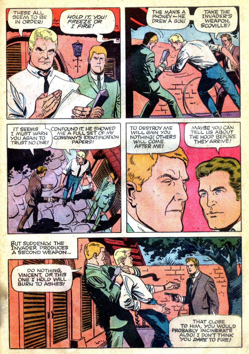 BEACH BUM COMICS : THE INVADERS - THE FATE OF THE EARTH IN IS DAVID ...