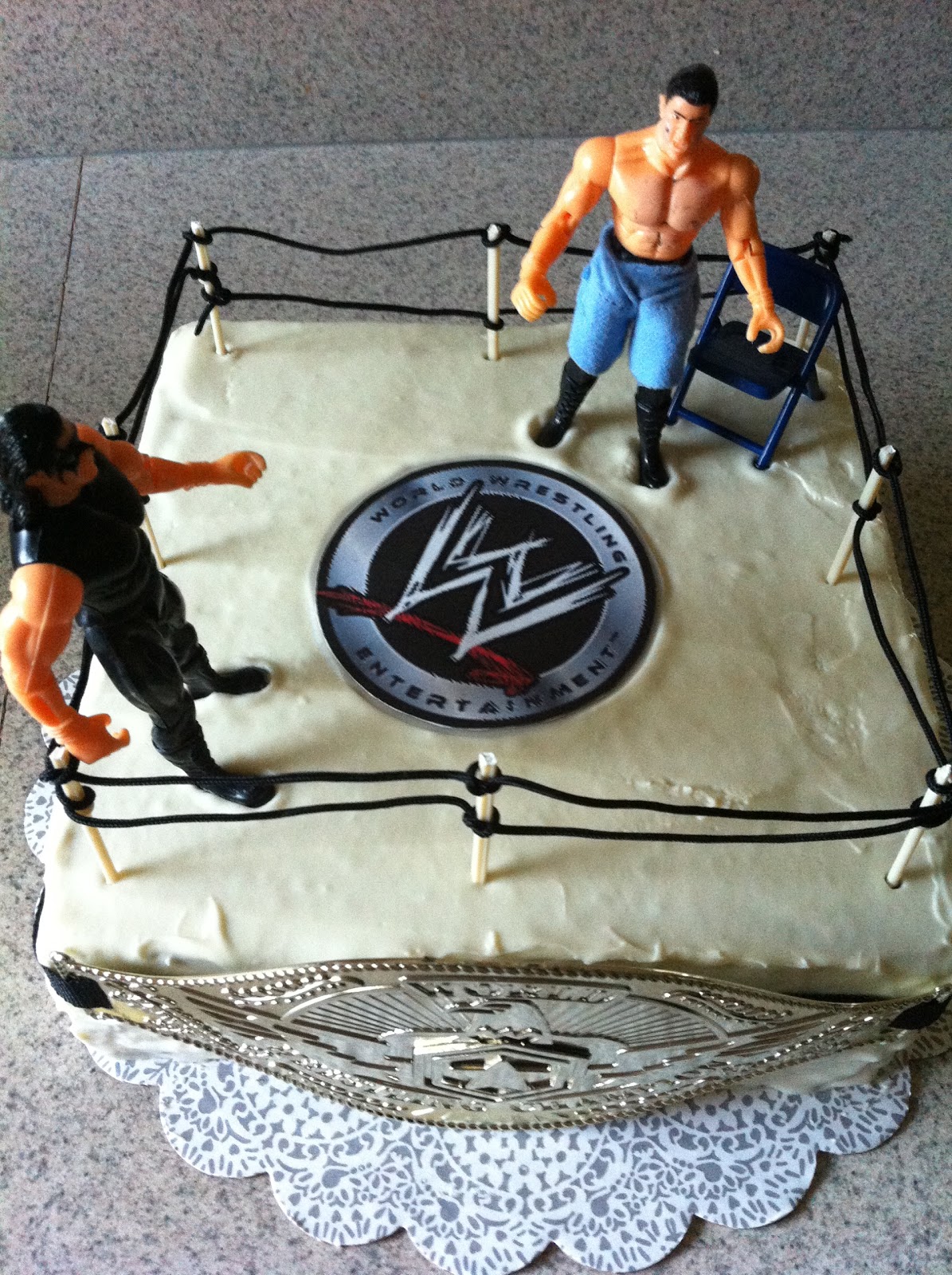 Free Cakes for Kids Killeen: Our 32nd cake. WWE & John Cena for Ethan!
