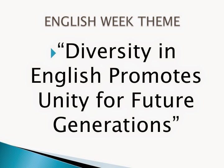 English Teachers ORE San Juan : English WEEk Poster Competition