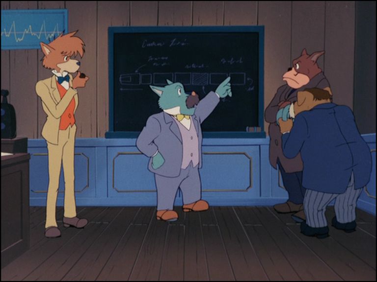 Elokuvahömppää: Sherlock Hound: The Runaway Freight Car Loaded with ...