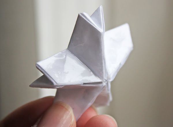 Using polycrylic coating on origami | How About Orange