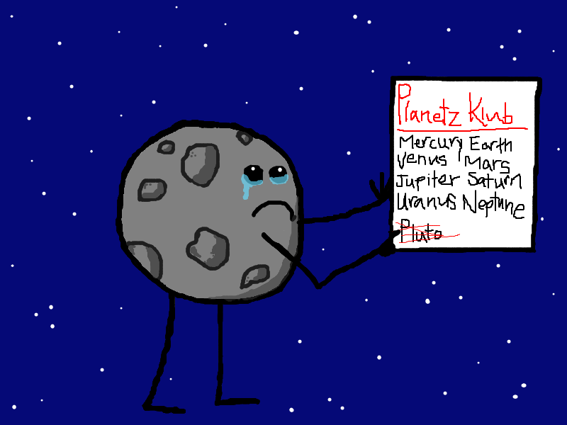 Solar System Poor Pluto