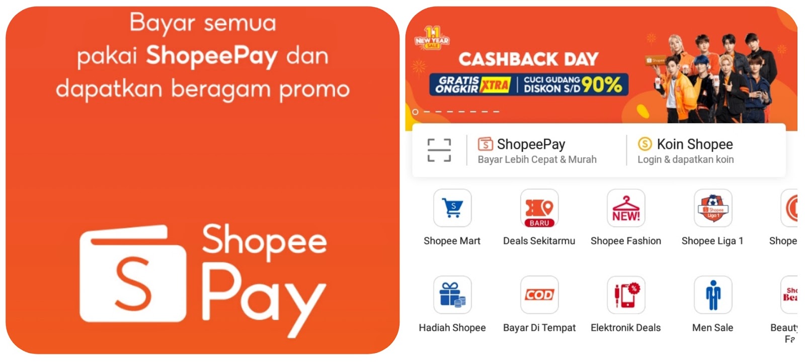 Cara Top up - isi saldo Shopee Pay