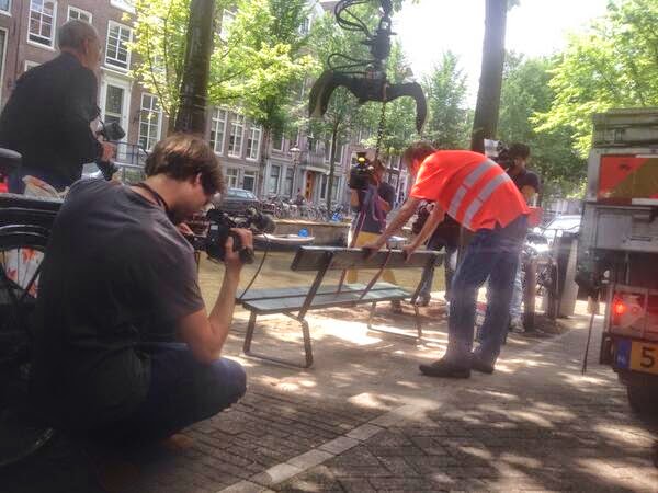 When In Amsterdam...: Amsterdam The Fault in Our Stars: the bench, film ...