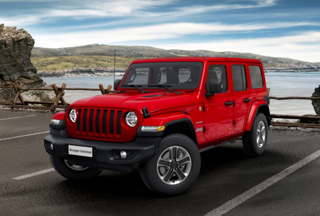 Jeep Wrangler JL (2018 à 2024) - Couleurs et code peinture