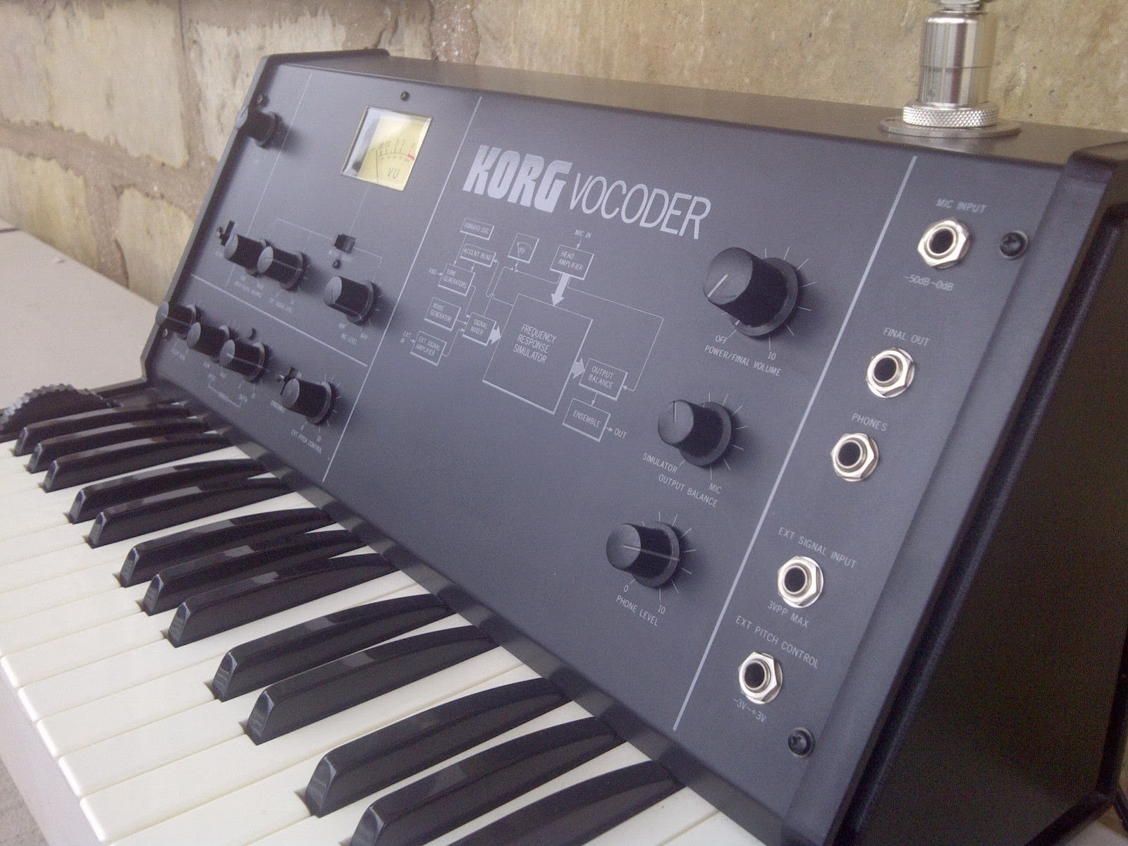 MATRIXSYNTH: KORG VC-10 ANALOG VOCODER SN 162186