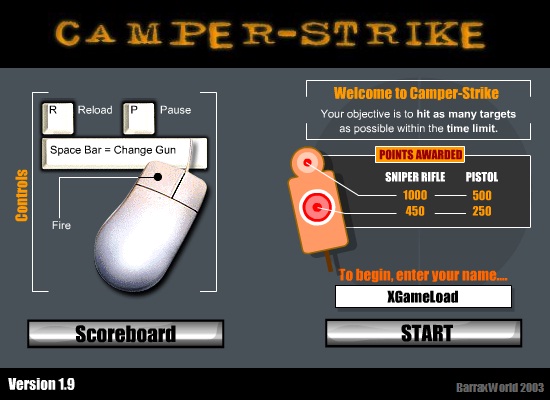 XGameLoad: Camper Strike - Jogos Online