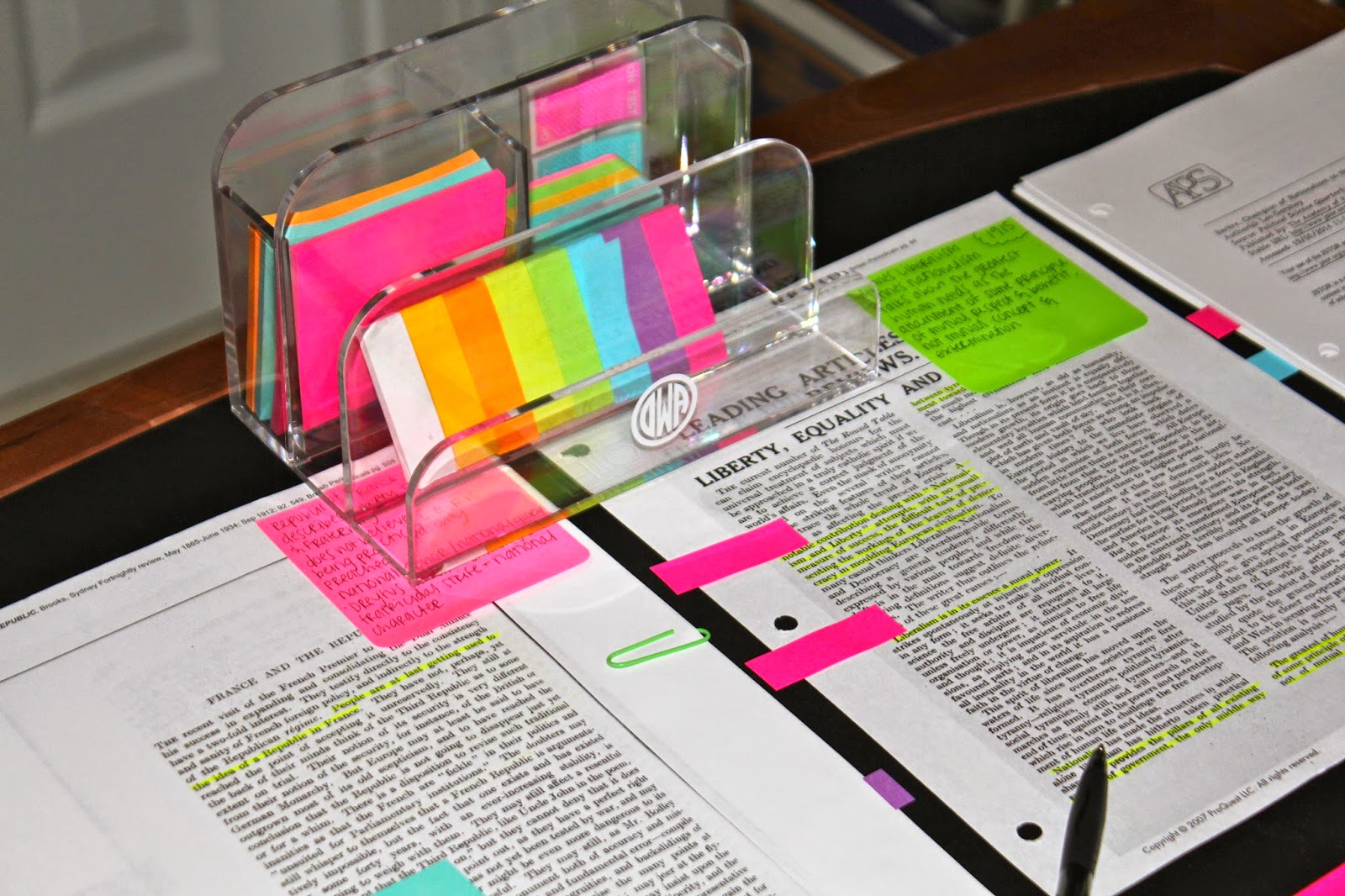 Prep In Your Step: Research Paper Tips With The Post-it Study Collection
