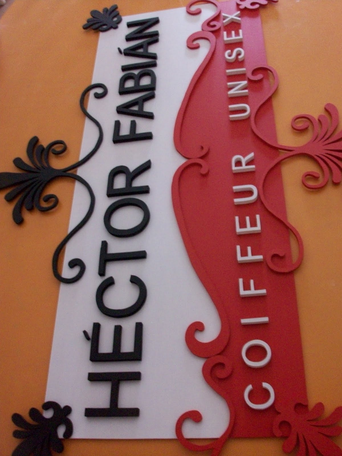 generacion teens artesanias: cartel (realizado con fibrofacil)