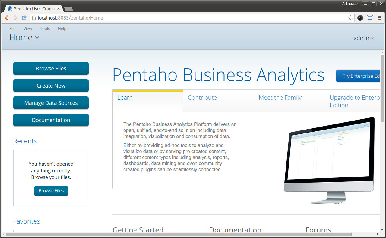 Open design and architecture: Installing Pentaho Business Analytics 5.2 ...
