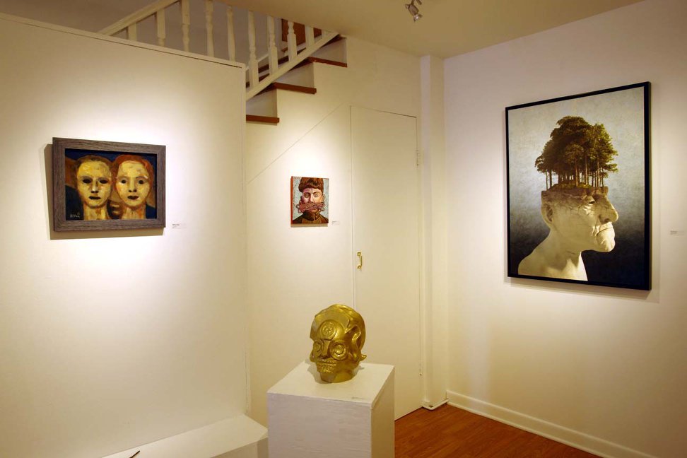 The William T. Ayton Art Menagerie: Show of Heads at the Limner Gallery ...
