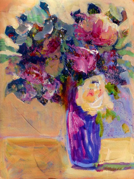 Nancy Standlee Fine Art: Once Upon a Time 13032, Acrylic on Paper ...