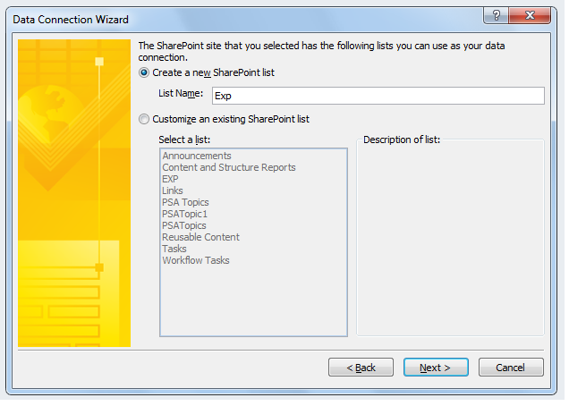Tech City - A2ZDinesh: How to create an InfoPath List form and publish ...