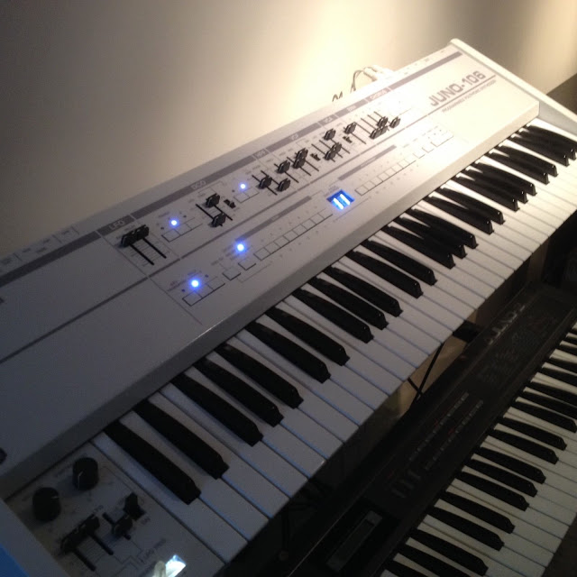MATRIXSYNTH: Custom Roland Juno 106 "Polar" White