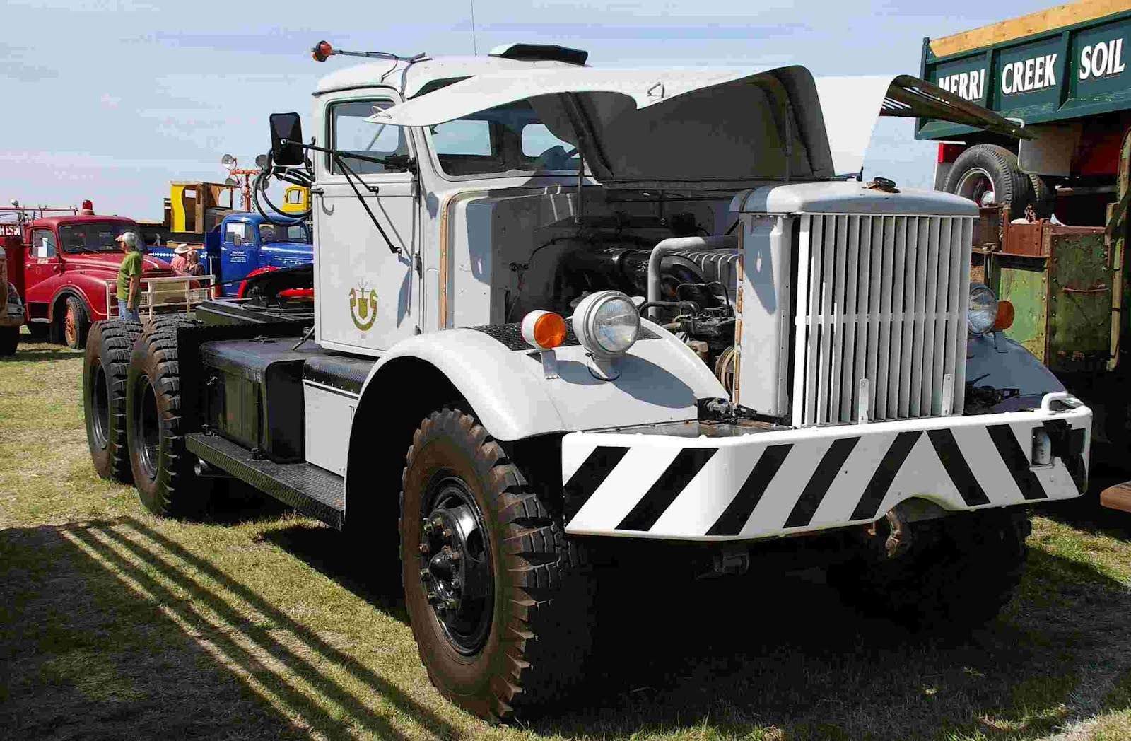 Historic Trucks: Clunes Truck Show 2012 - European and English trucks.