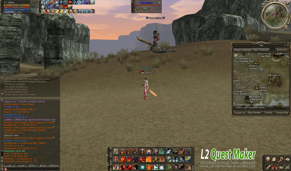 Quest Antharas Raid Boss ~ L2 Quest Maker