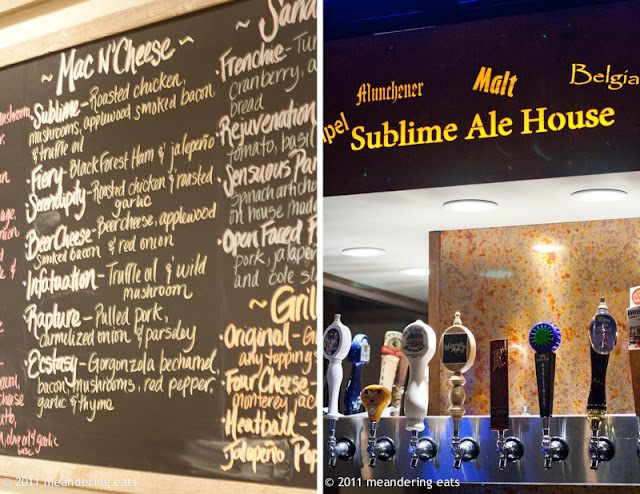 meandering eats: Weekend Plans: Sublime Ale House