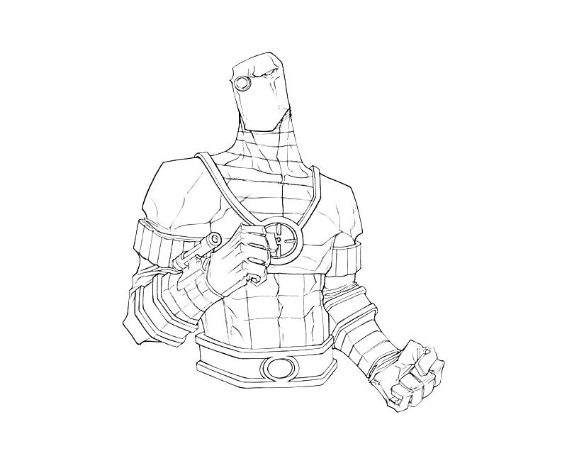 Batman Clayface Coloring Page Coloring Pages